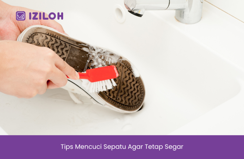 Tips Mencuci Sepatu Agar Tetap Segar - IZILOH